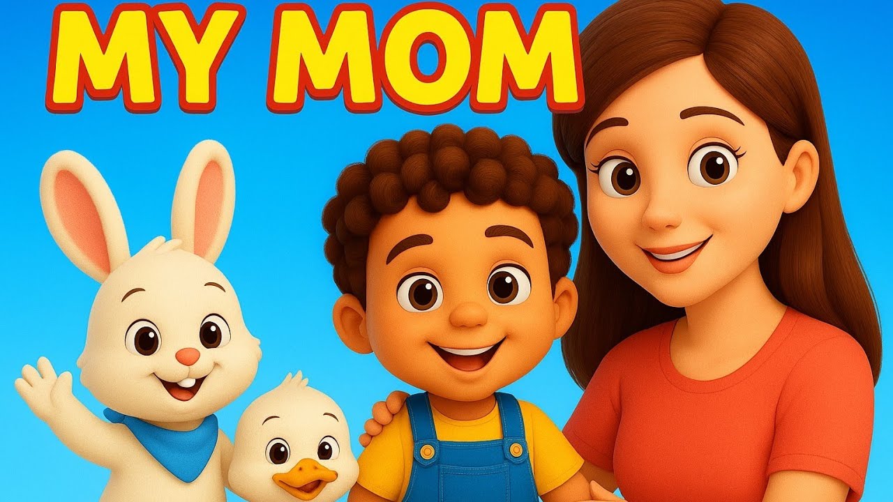 💖 My Mom is Beautiful | Song for Kids & Toddlers | @LeoKidsShow ...