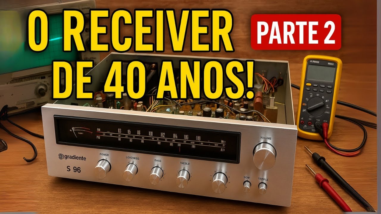 👉 Gradiente S96 – O Receiver de 40 anos! [Parte 2] - YouTube
