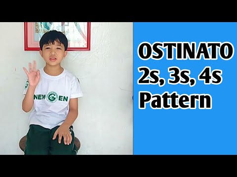 Rhythmic OSTINATO 2s, 3s, 4s Pattern,,, easy to follow - YouTube