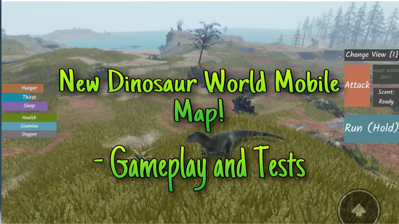 NEW DWM MAP GAMEPLAY! | Dinosaur World Mobile Roblox - YouTube