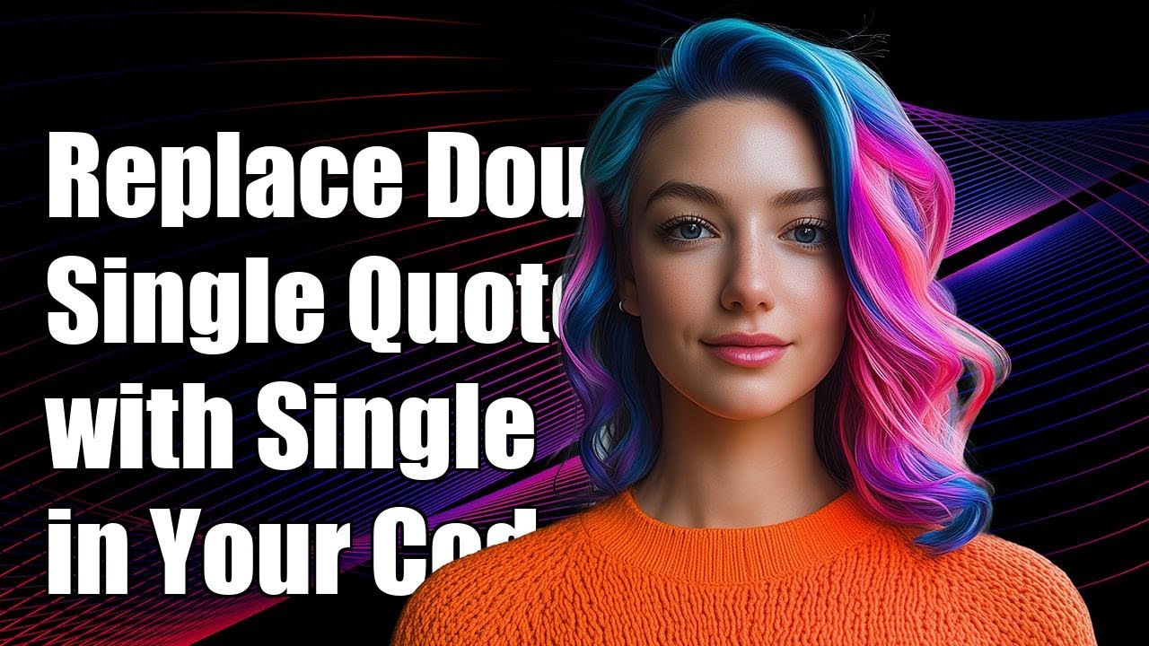 How to Replace Double Single Quotes with Single Quote in Your Code ...