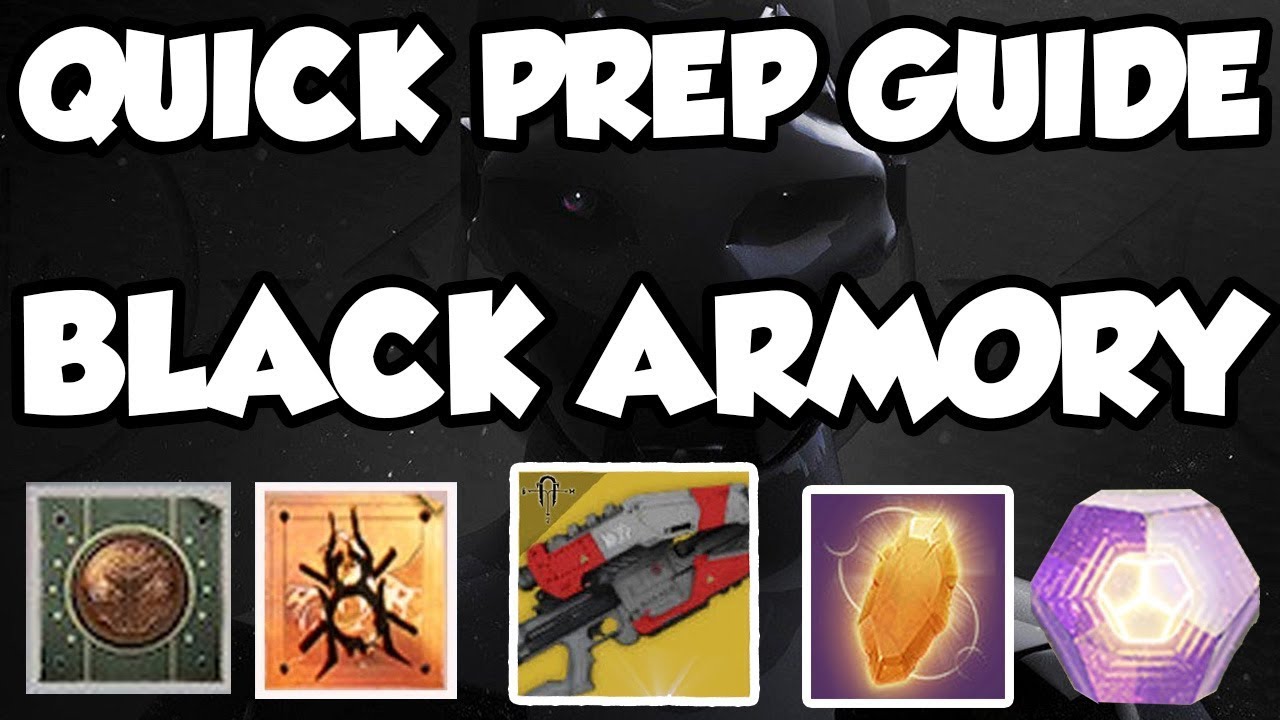 How to Prepare for Destiny 2 Black Armory DLC - YouTube