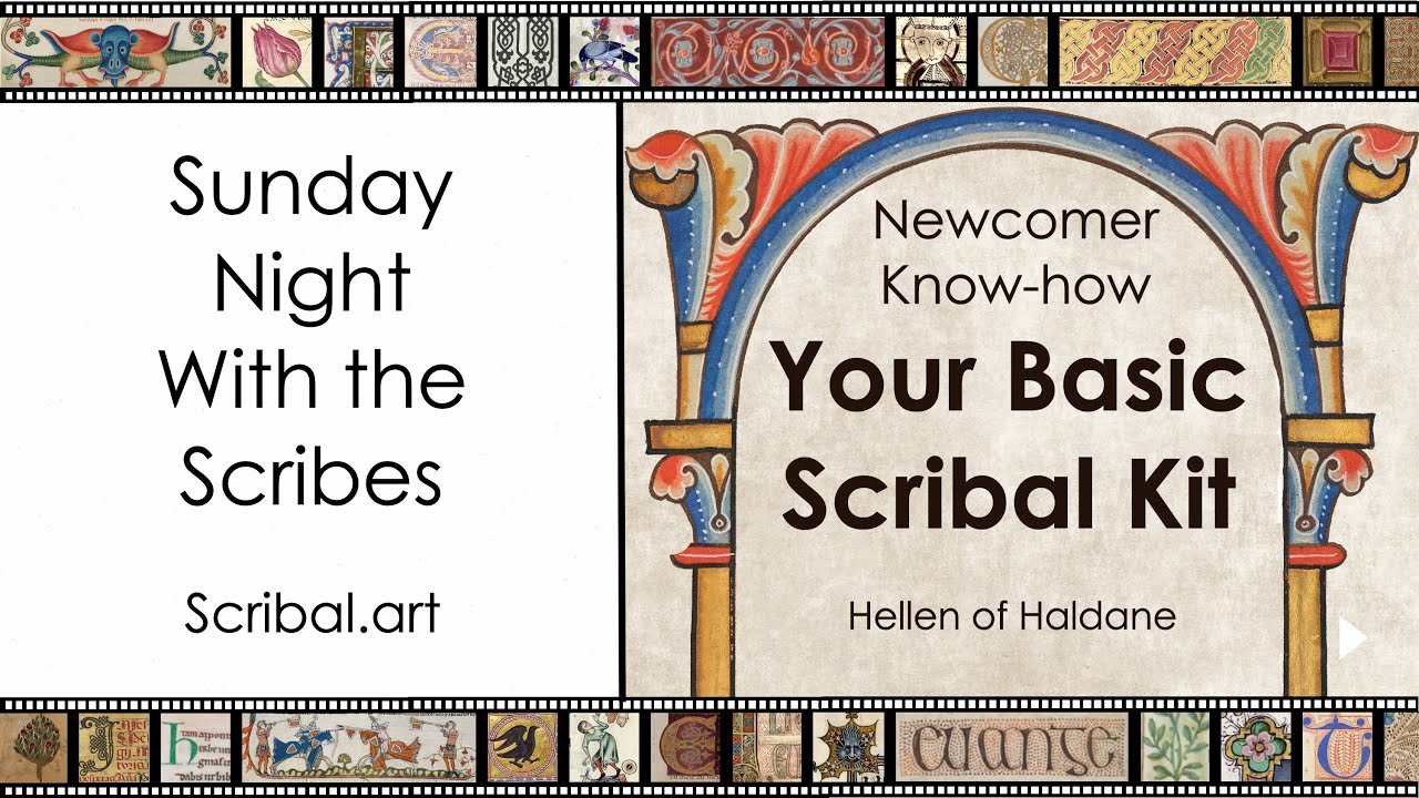 Your Basic Scribal Kit - Hellen of Haldane - Sunday Night With the ...