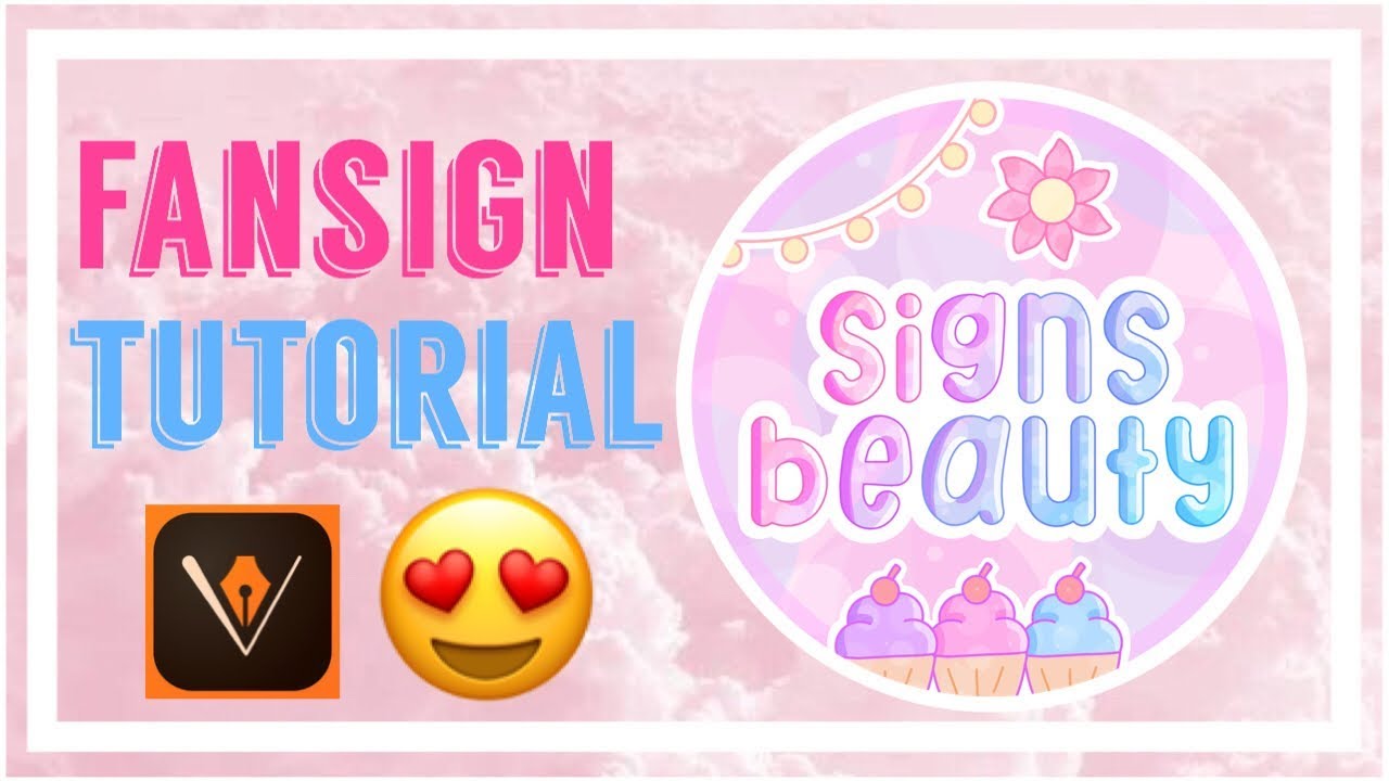 FANSIGN TUTORIAL | STEP BY STEP FOR BEGINNERS - YouTube