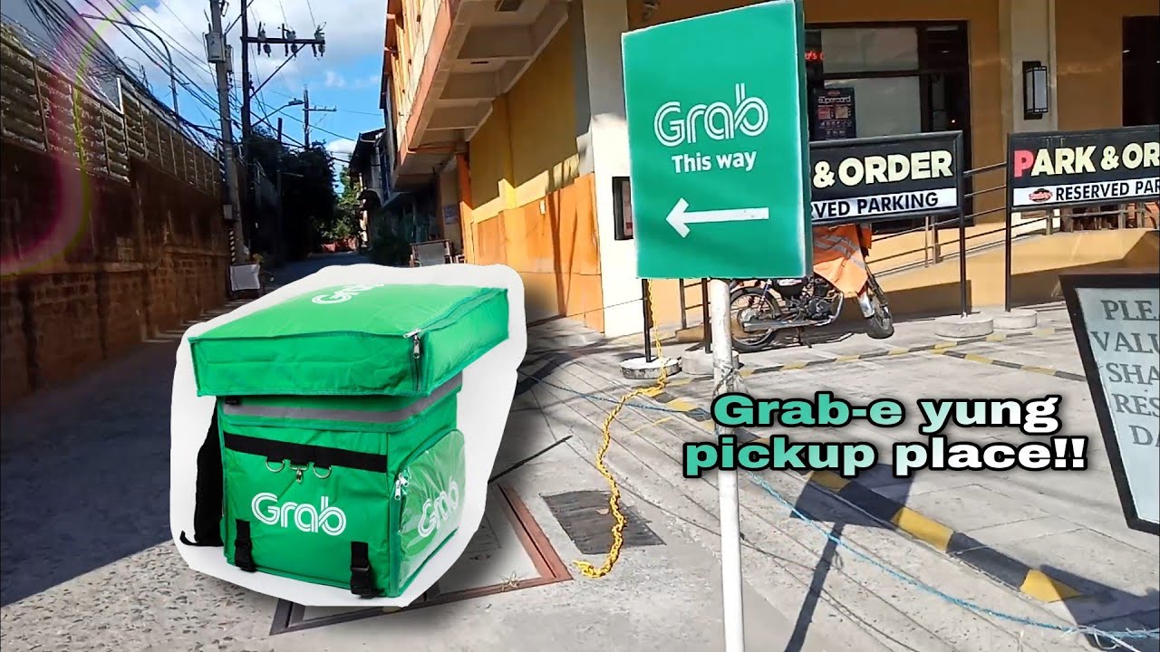 GRAB GEAR PICKUP With My Grab Rider Boyfriend - YouTube