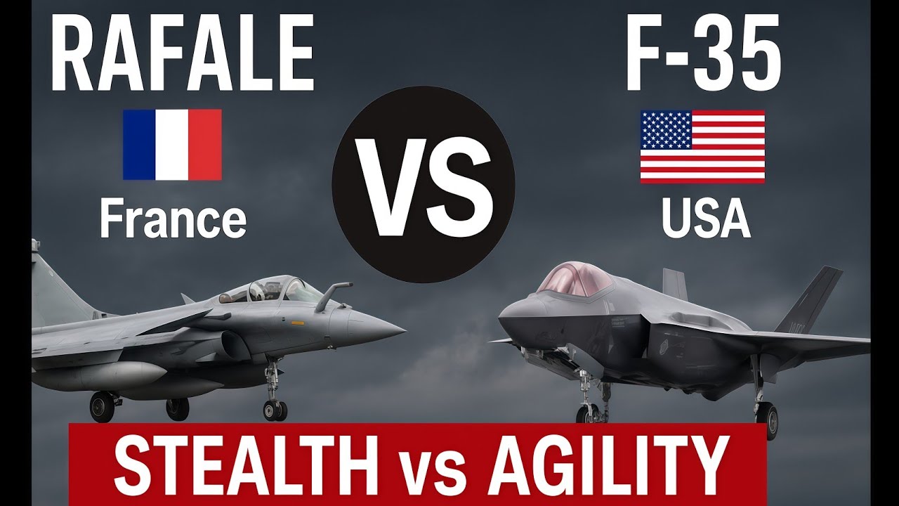 F-35 vs Rafale | Which Fighter Jet Wins? - YouTube