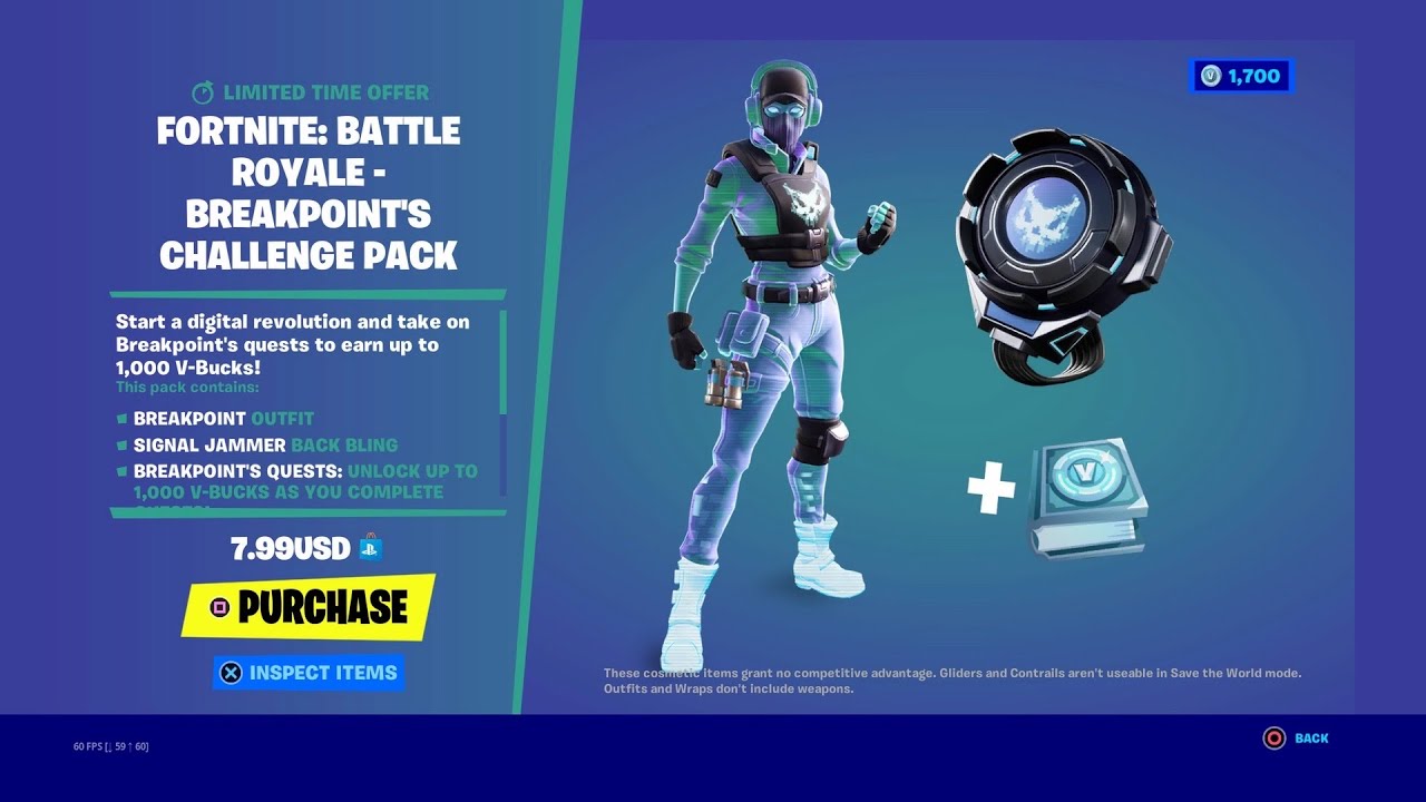 Fortnite Item Shop For July 26th, 2021 | Breakpoint and Her Challenges ...