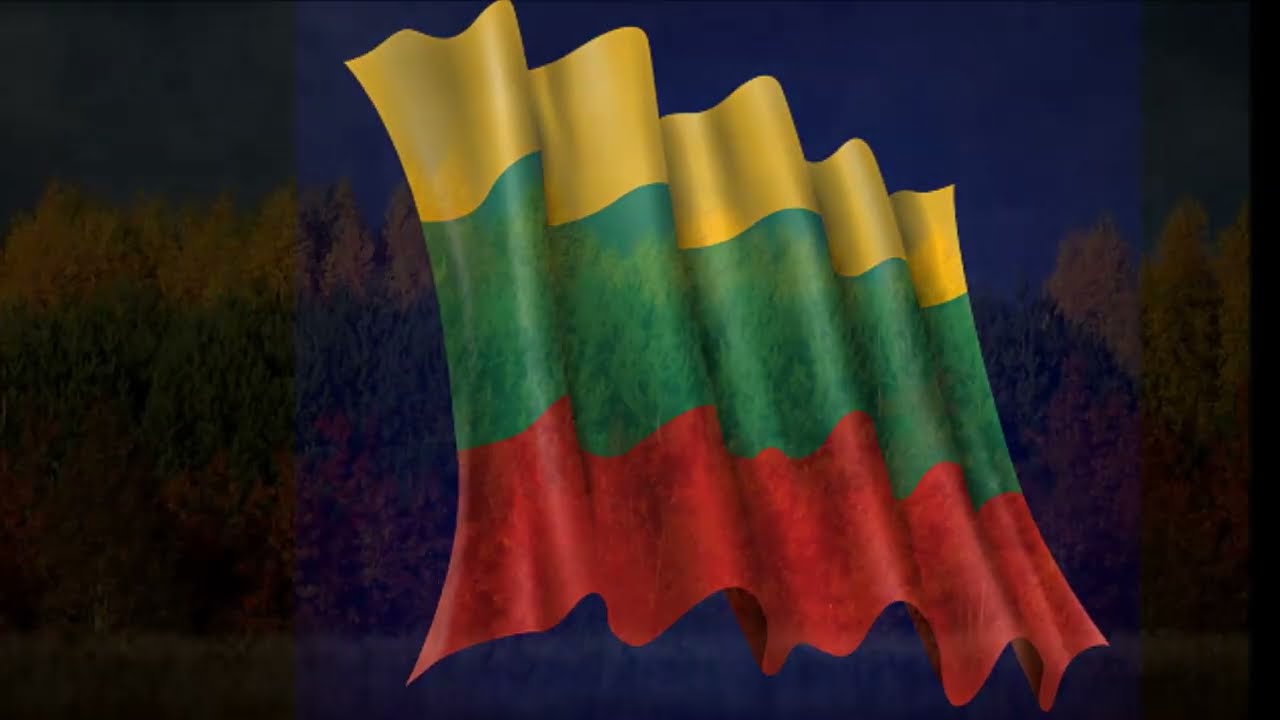TAUTIŠKA GIESMĖ (Lietuvos Himnas) - LITHUANIAN NATIONAL ANTHEM - Vincas ...