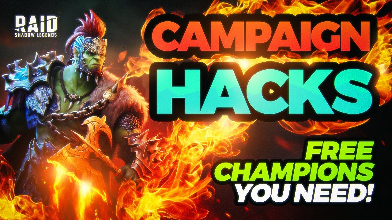 🔥 FREE Raid Shadow Legends Campaign Farmers 🏆 Top F2P CAMPAIGN ...