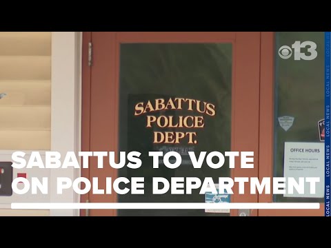 Sabattus voters to decide on whether town keeps police department - YouTube