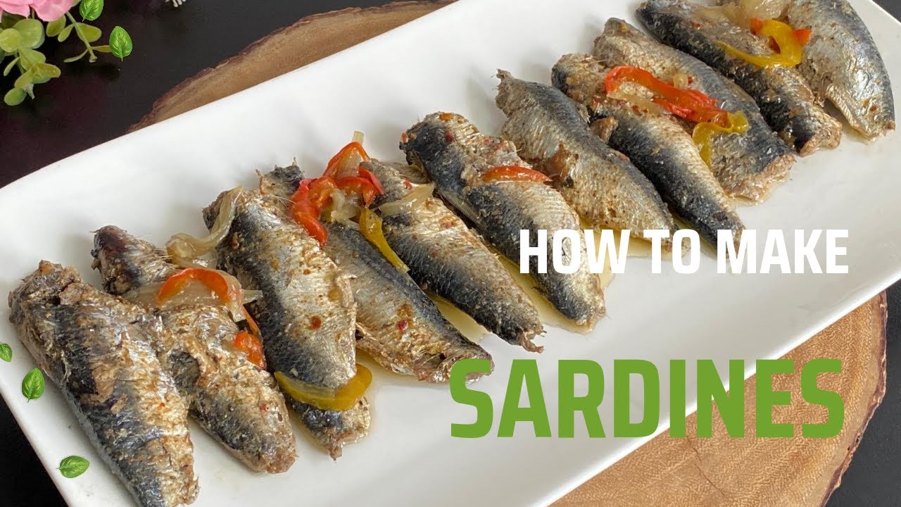 Homemade Sardines// Easy Homemade Sardines At Home @MasofsKitchen - YouTube