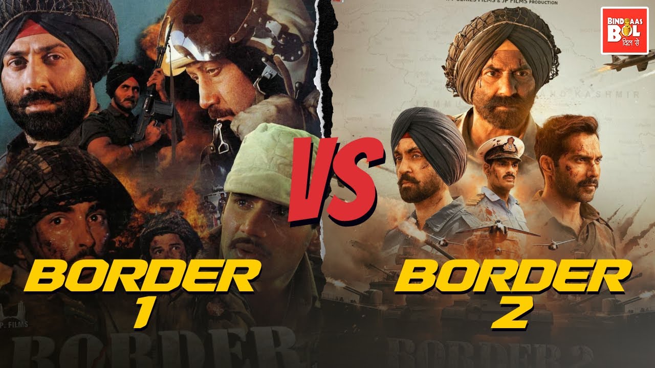 BORDER 1 vs BORDER 2 | 29 Saal Baad Ka Sach | Public Review & Box ...