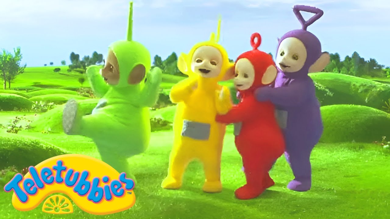 Reihe bilden und lostanzen - die Teletubbies machen Conga! Teletubbies ...