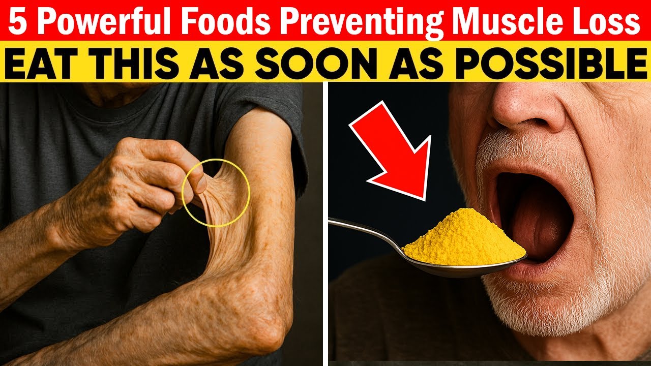 5 Powerful Foods Preventing Muscle Loss in Seniors over 70 | Senior ...