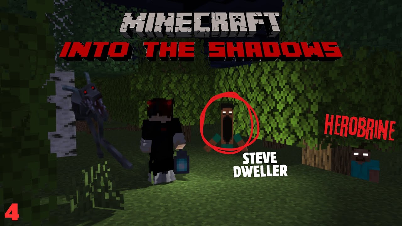 HUYE SI VES A STEVE EN LA CUEVA 😱- MINECRAFT - Into The Shadows Ep 4 ...