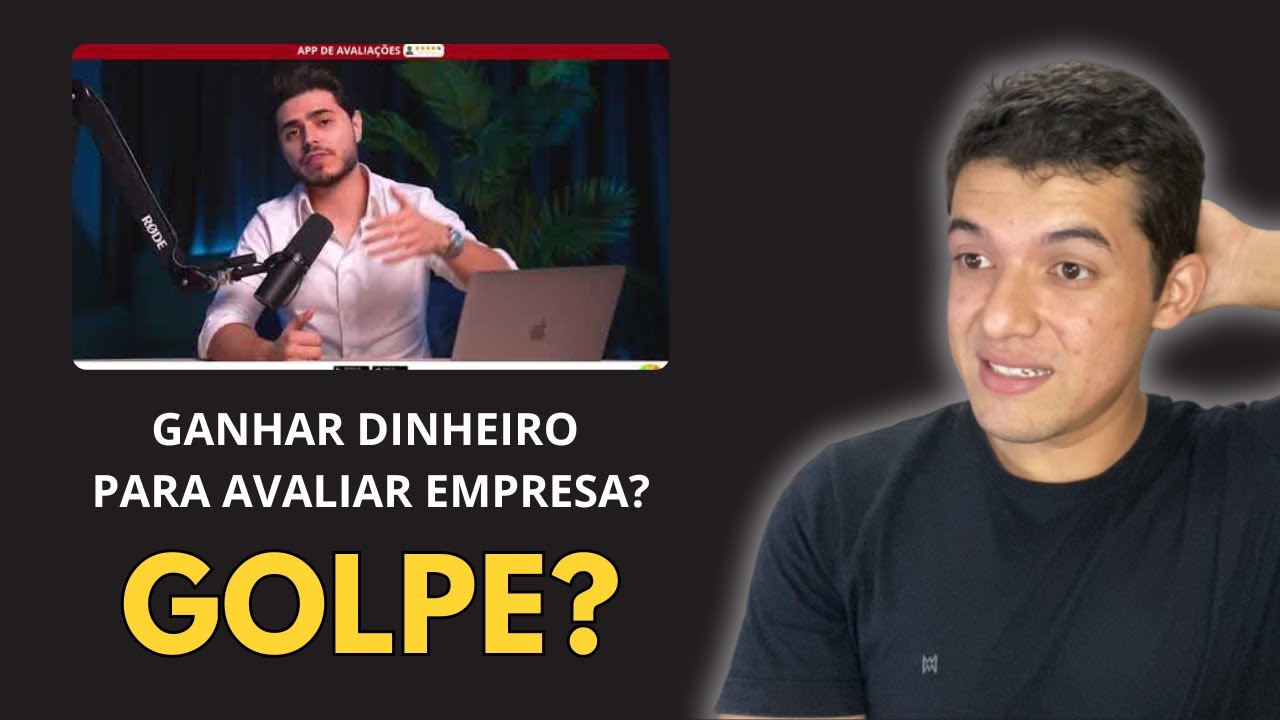 AVALIADOR DE EMPRESAS É GOLPE? | App do Jovem Rico (André Ryan) - YouTube