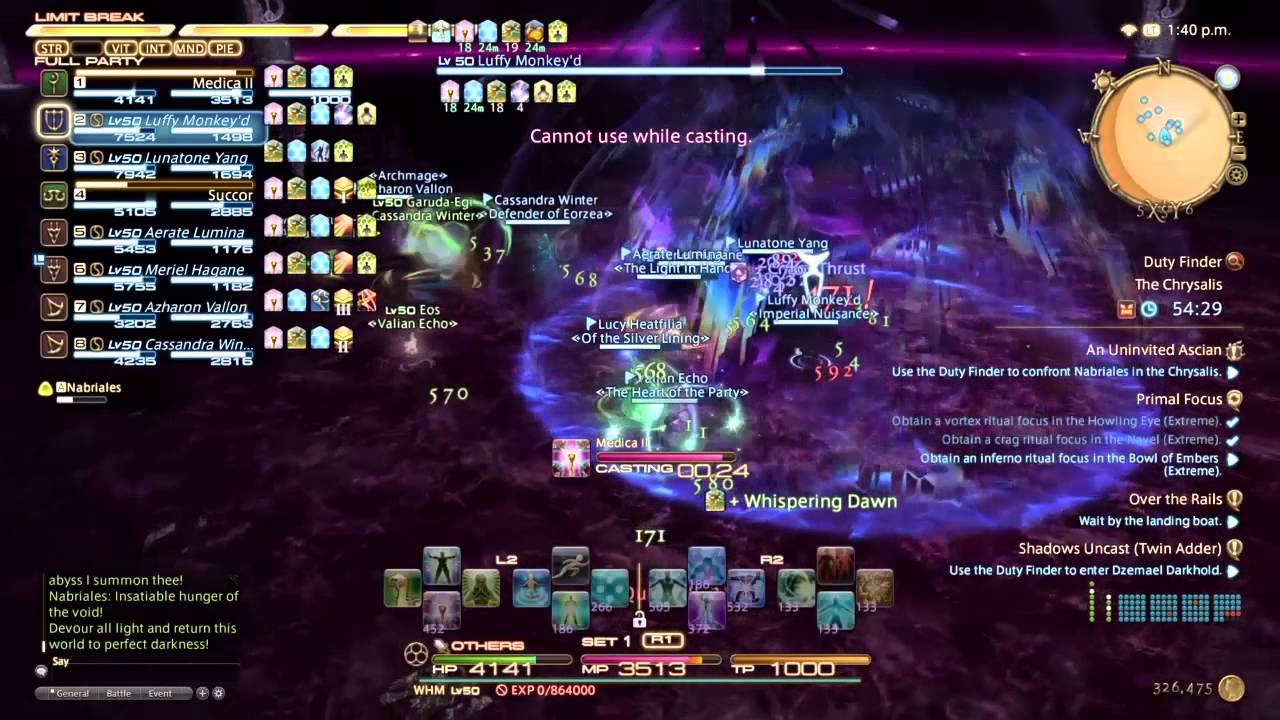 Ffxiv Nabriales fight - YouTube