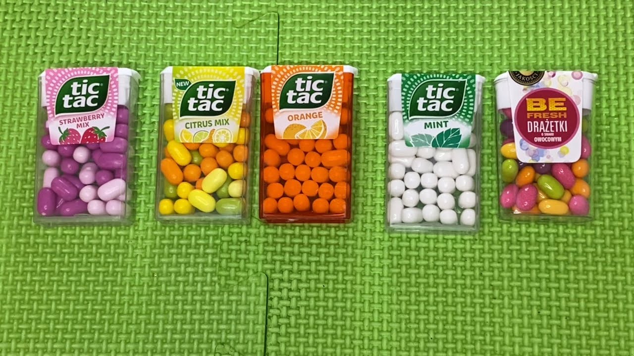 Tic Tac Mix Unboxing / Tic Tac Mix / Satisfying ASMR Video #mix - YouTube