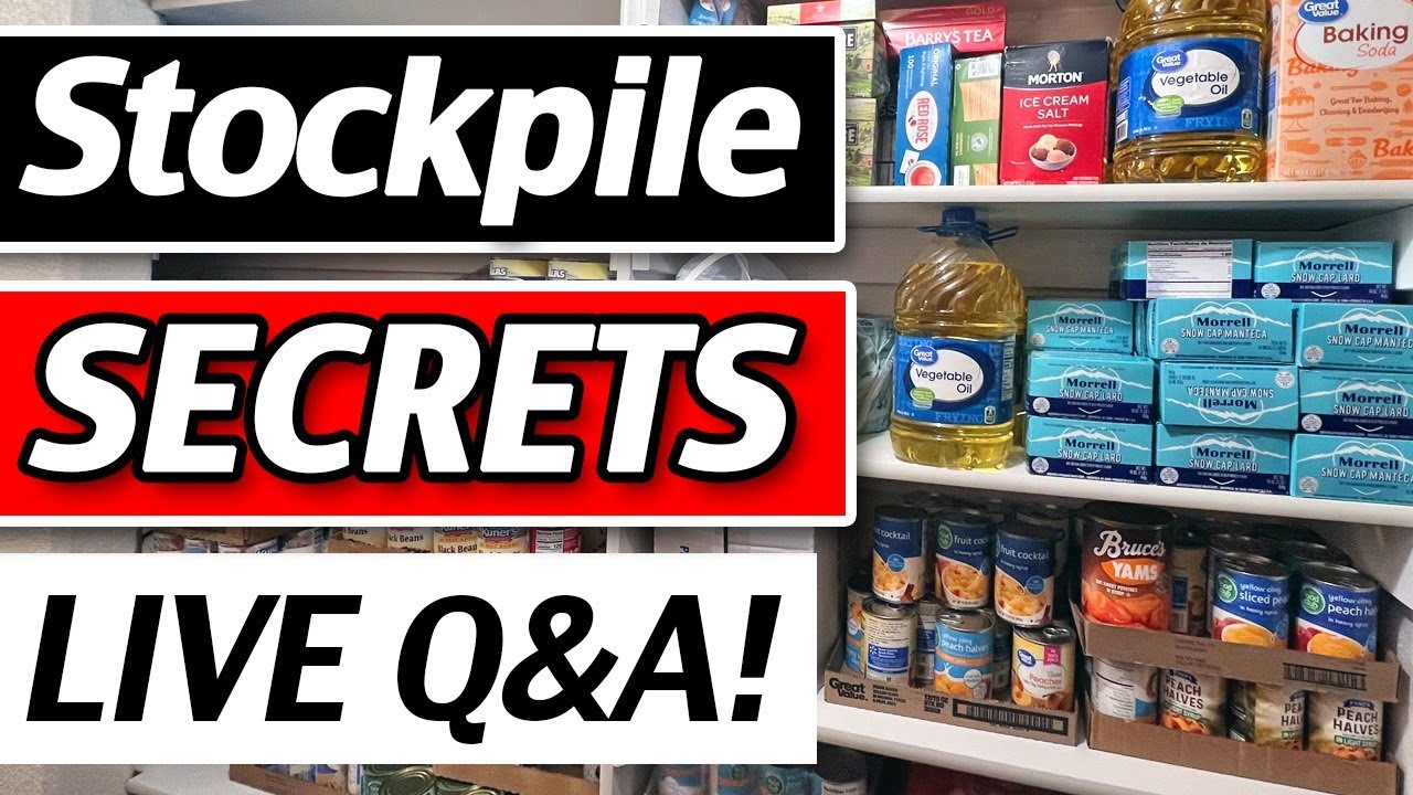Uncovering the Secrets of Stockpiling: 5 Essential Tips and More! - YouTube
