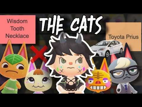 Ranking ALL The Cat Villagers (for some reason) | ACNH - YouTube