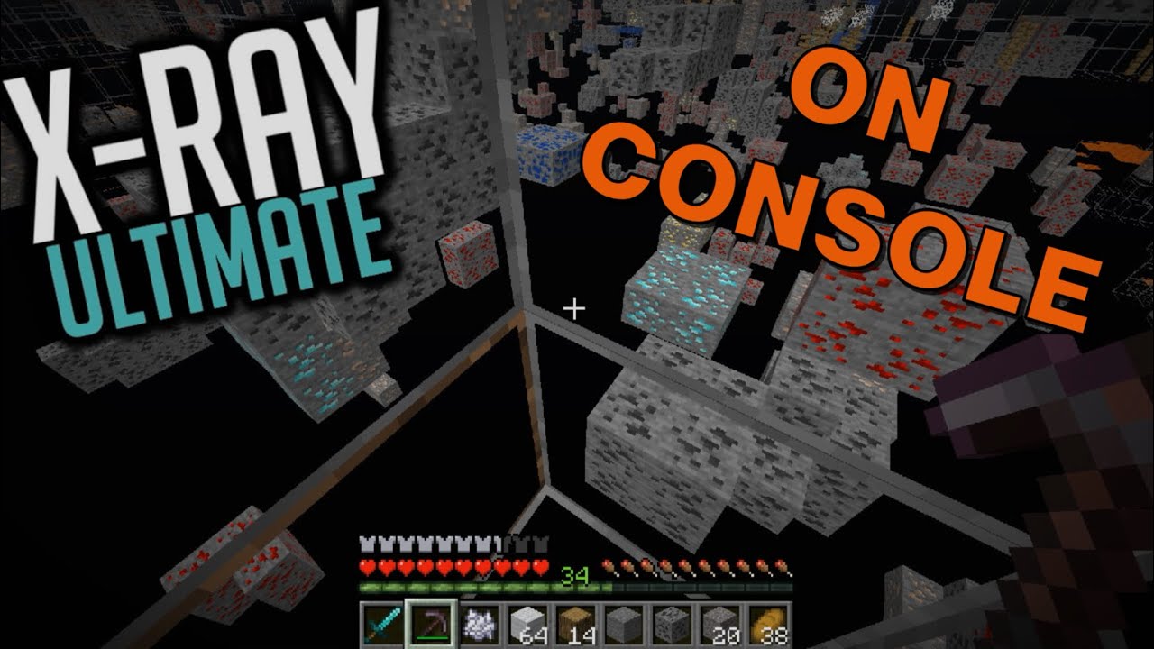 Minecraft Xray On Console Tutorial - YouTube