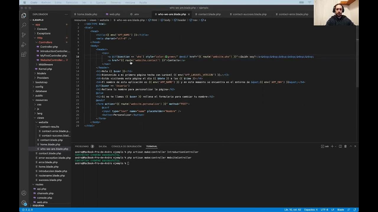 8.8 Práctica Creando un website aplicando lo aprendido Quienes somos - Curso Angular ...