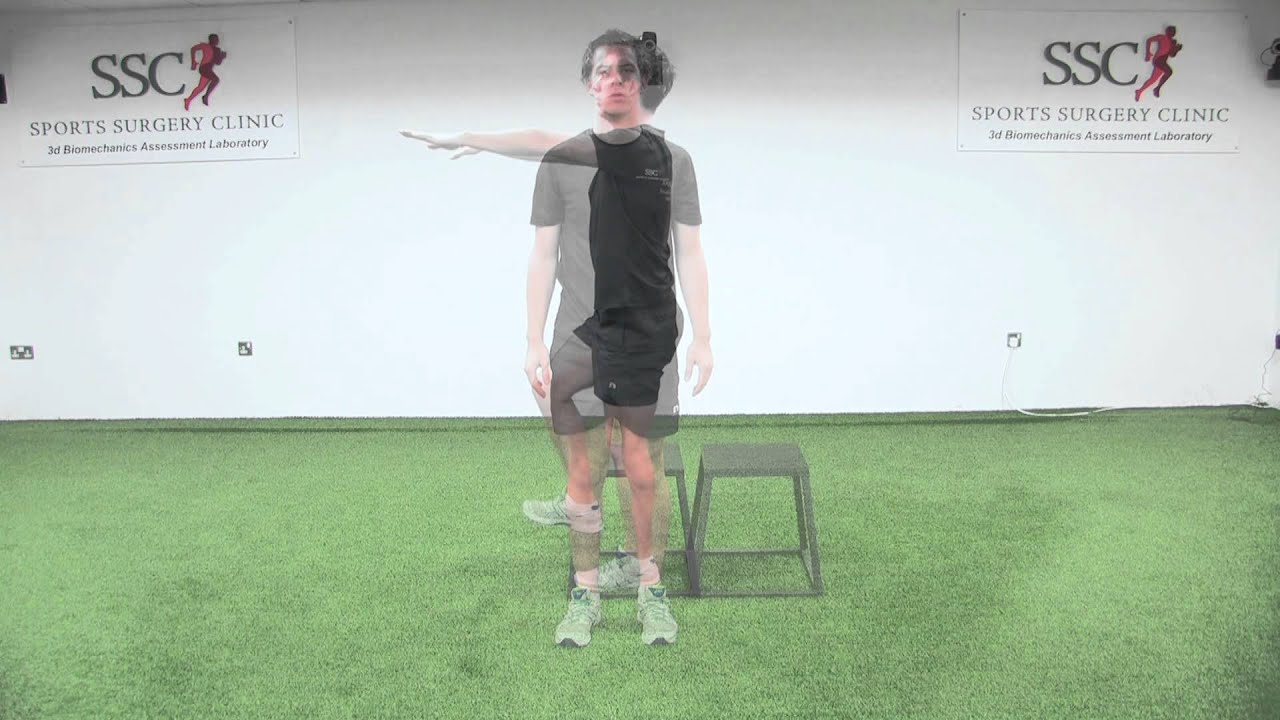Single Leg Chair Squat - YouTube