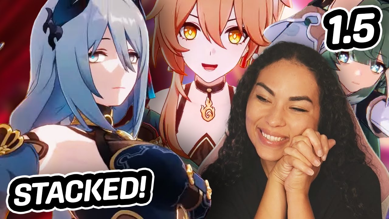HSR 1.5 Livestream Reaction ( Argenti/Huohuo, World 8, Silverwolf Rerun ...