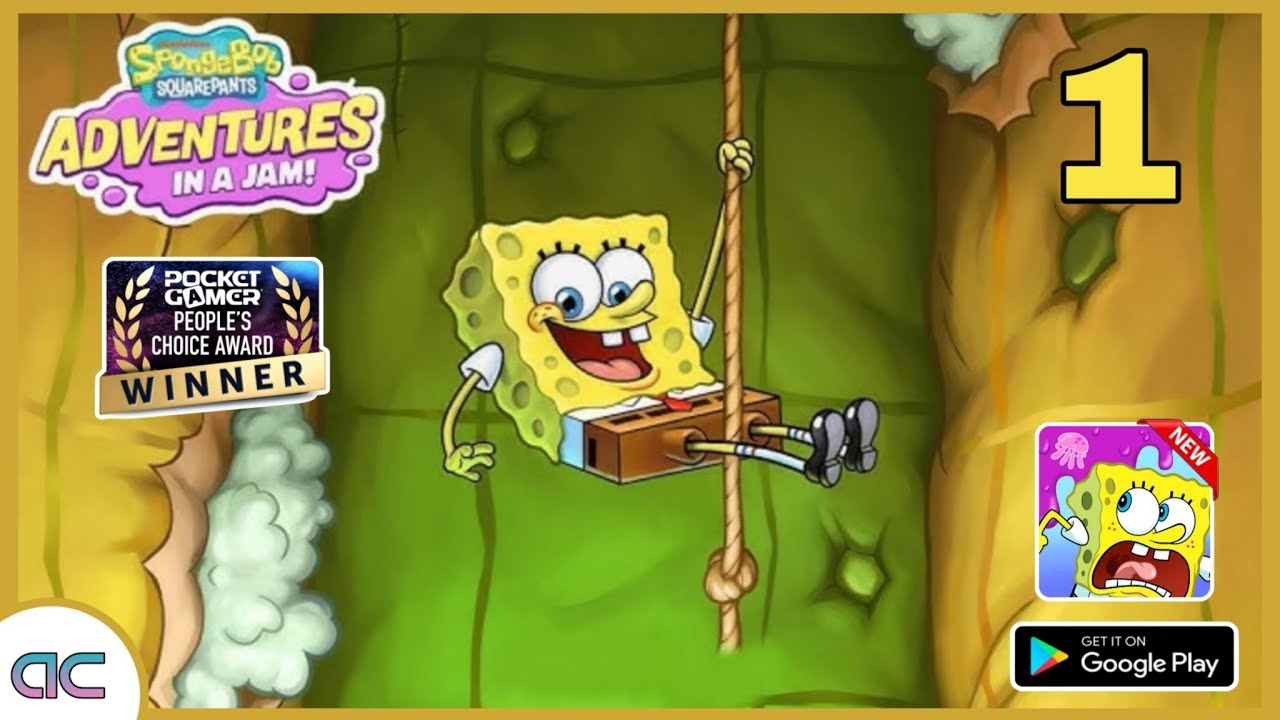 SpongeBob Adventures in a Jam! Gameplay Part 1 | Award-Winning ...