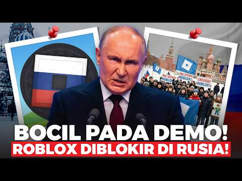 BOCIL DI RUSIA MARAH KARENA ROBLOX DI BLOKIR?? PRESIDEN PUTIN DI KRITIK BOCIL!!