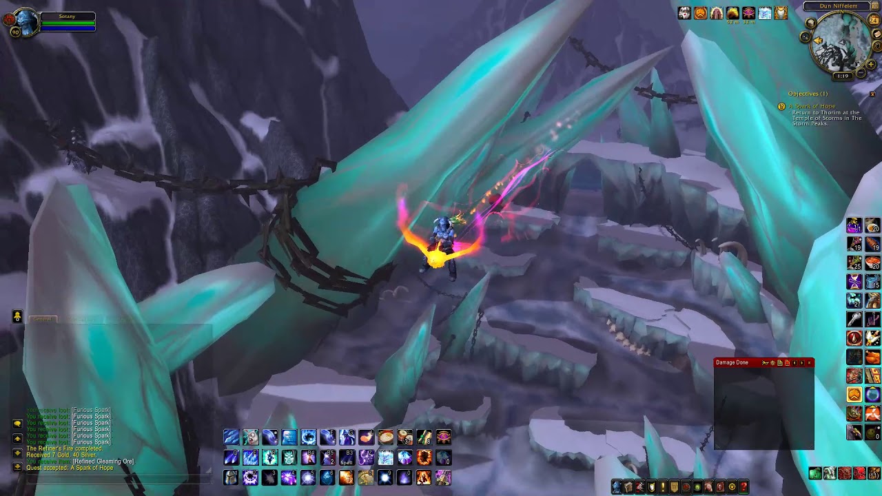 World of Warcraft Quests - A Spark of Hope - YouTube