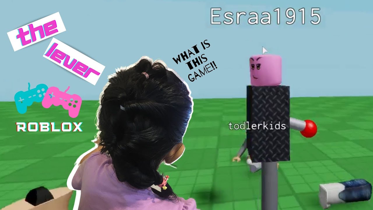 What is this GAME about?!(Roblox THE LEVER) - YouTube