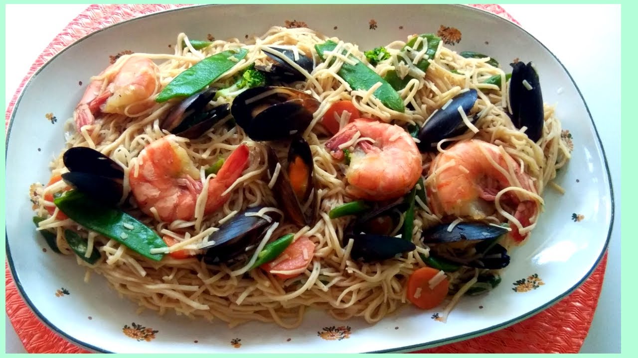 #Howtocook SEAFOOD PANCIT CANTON | PINOY RECIPE - YouTube