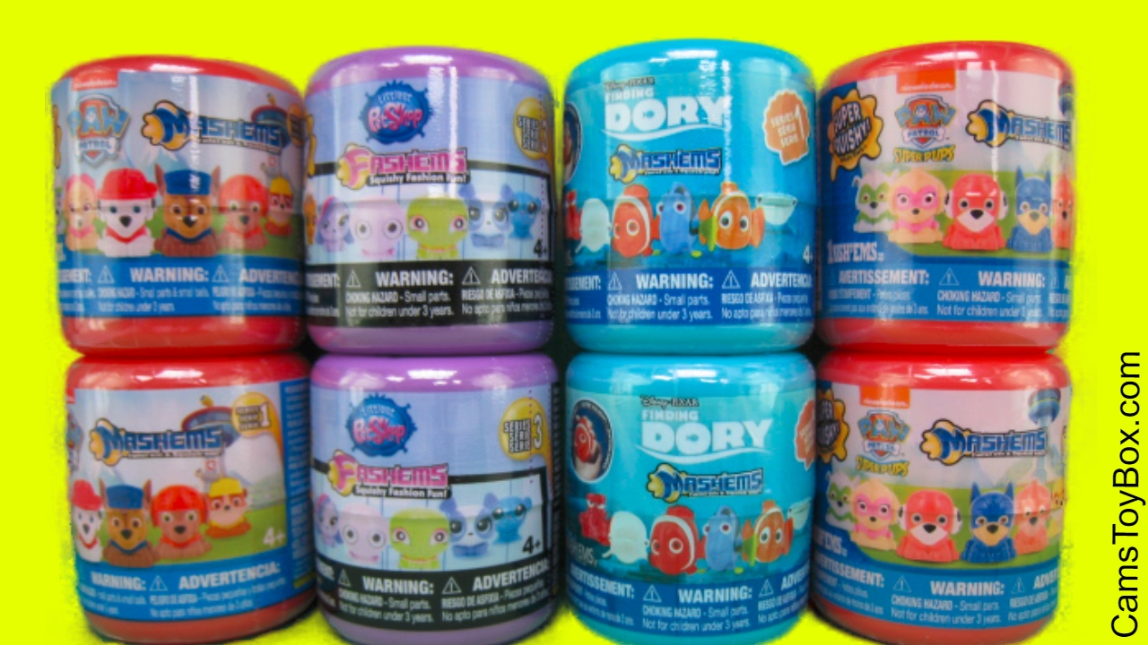 Mashems Fashems Finding Dory Littlest Pet Shop Paw Patrol Series 1 3 ...