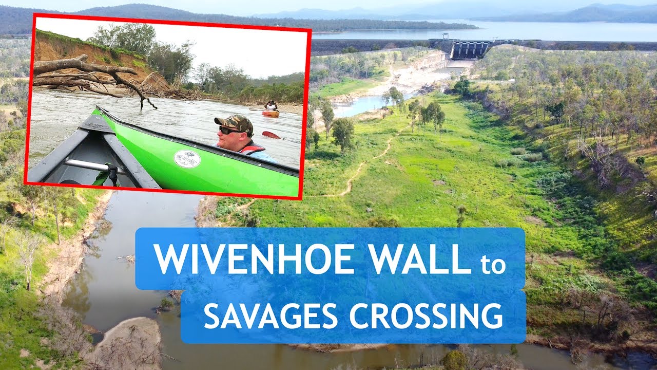 Wivenhoe Dam Wall to Savages Crossing - YouTube