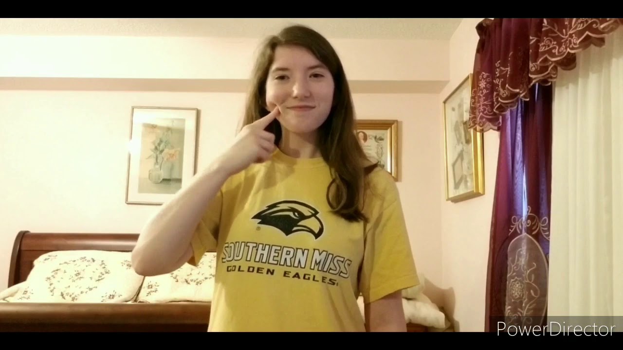 ASL 2 Unit 10.1-2 Vocab and Sentences - YouTube