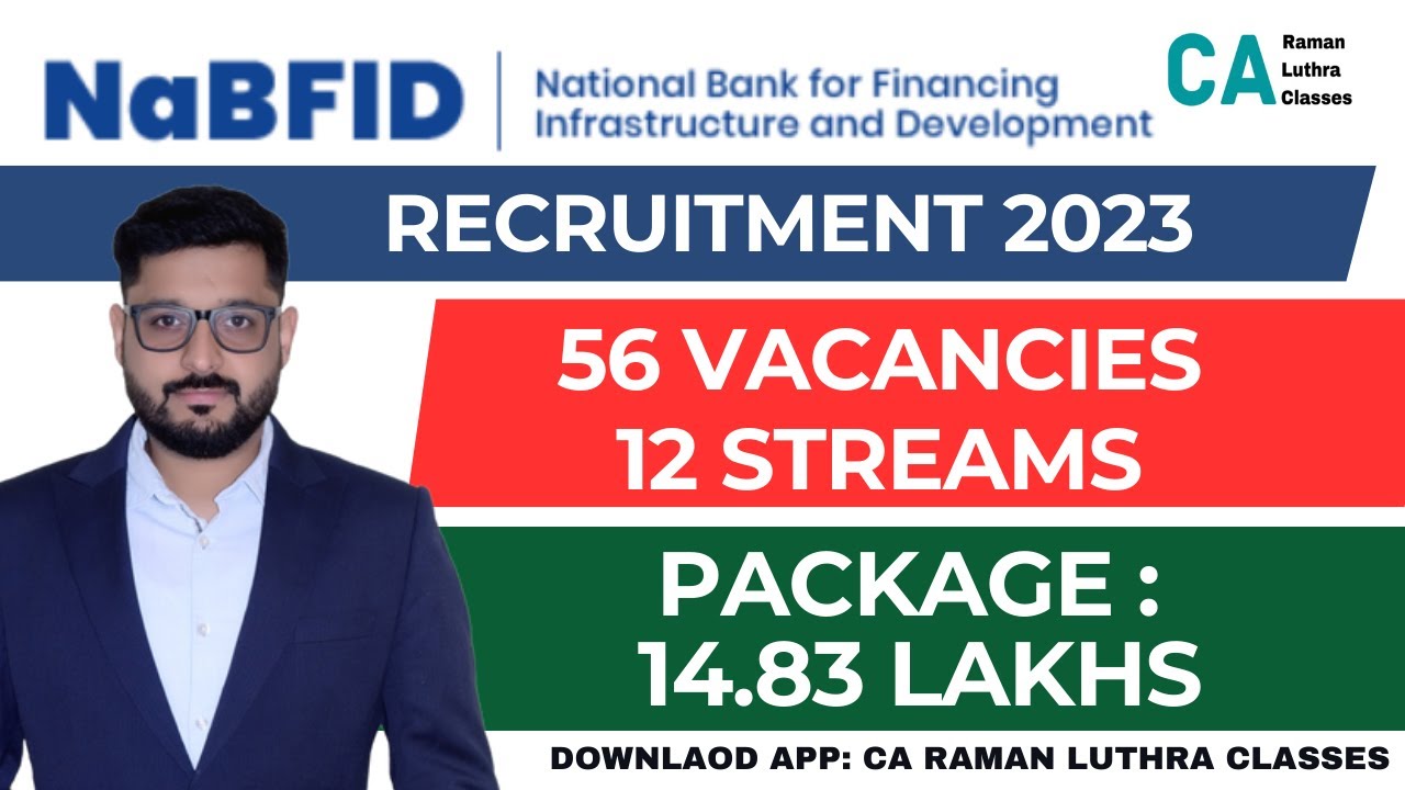 NABFID Recruitment 2023 | NABFID Analyst Grade Notification Out | - YouTube
