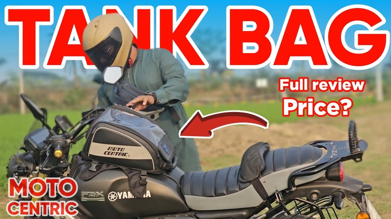 Best Tank bag for Fzx.ট্যাংক ব্যাগের বিস্তারিত রিভিউ দেখুন এই ভিডিওতে ...
