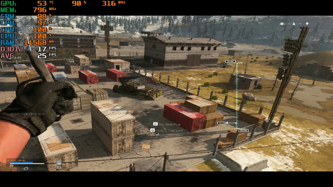 Call of Duty : Warzone - With HP Elitebook 745 G3 & Radeon R6 Graphics ...