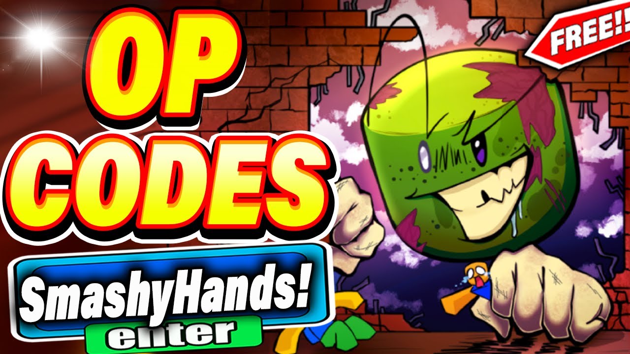ALL NEW *SECRET CODES* IN ROBLOX SMASHY HANDS (new codes in roblox ...