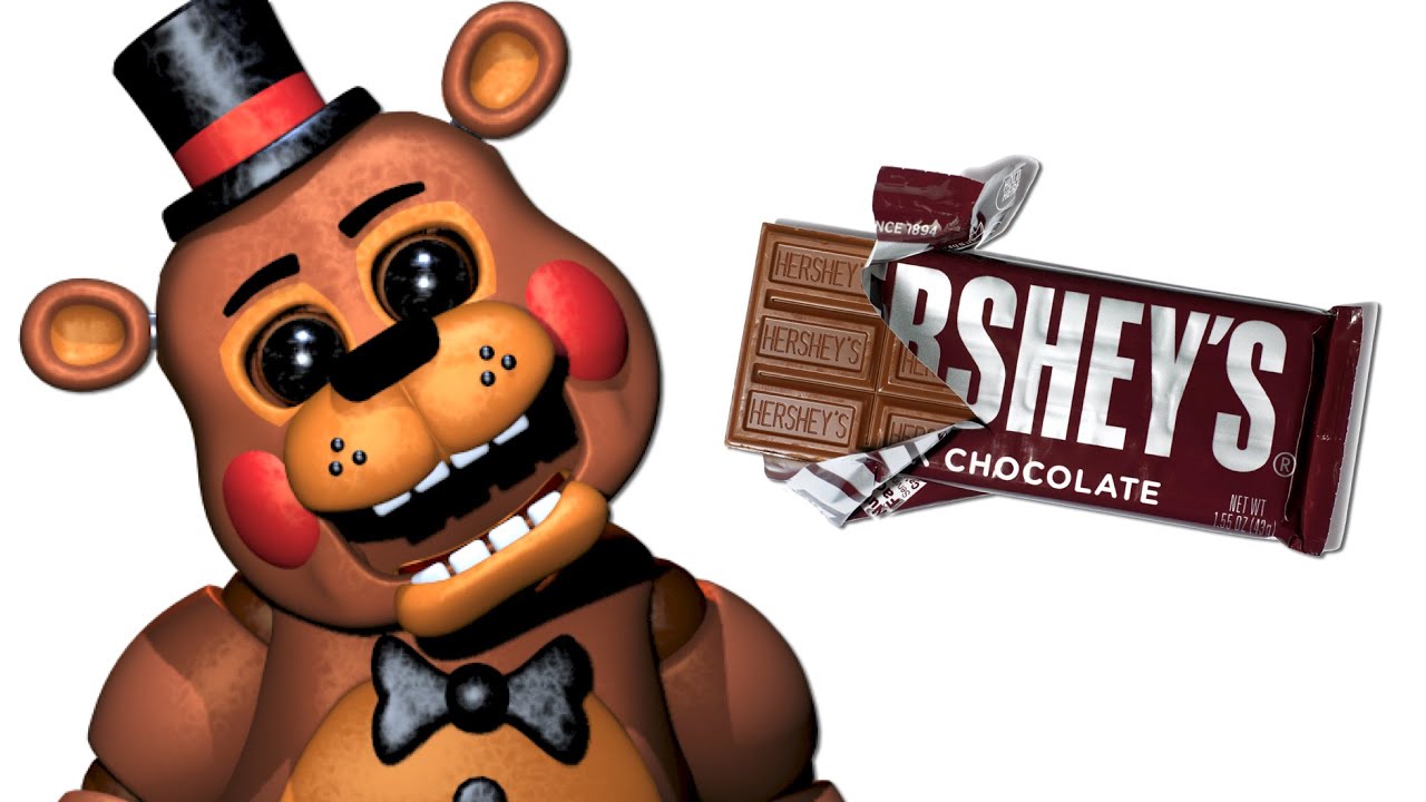 FNAF Characters and their second favorite candy - YouTube