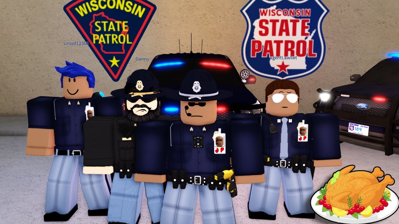 THANKSGIVING WSP SQUAD PATROL!! Roblox Greenville - YouTube