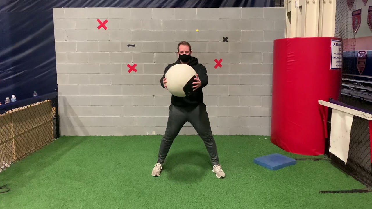 Med Ball Chop and Decel - YouTube