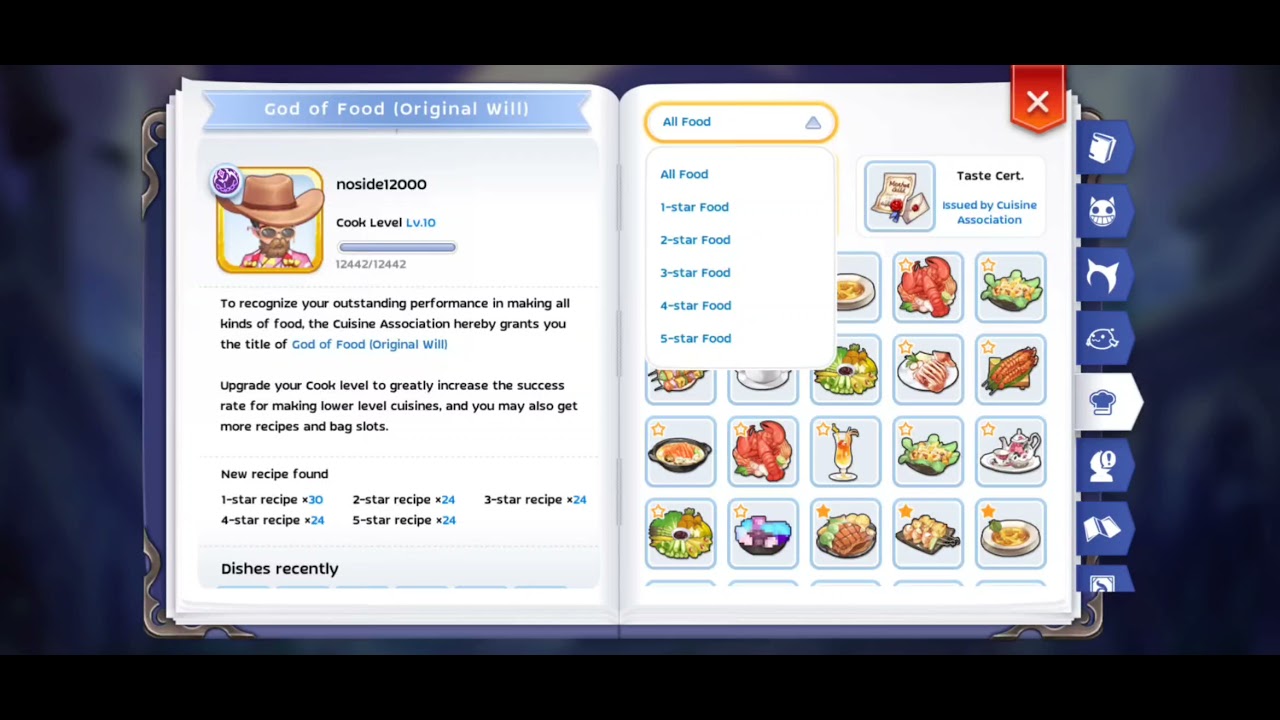 ROM 2.0 Cooking and Tasting achievements - YouTube