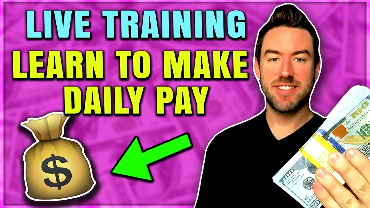 Work Online From Home and Get Paid Daily! (LIVE TRAINING) - YouTube