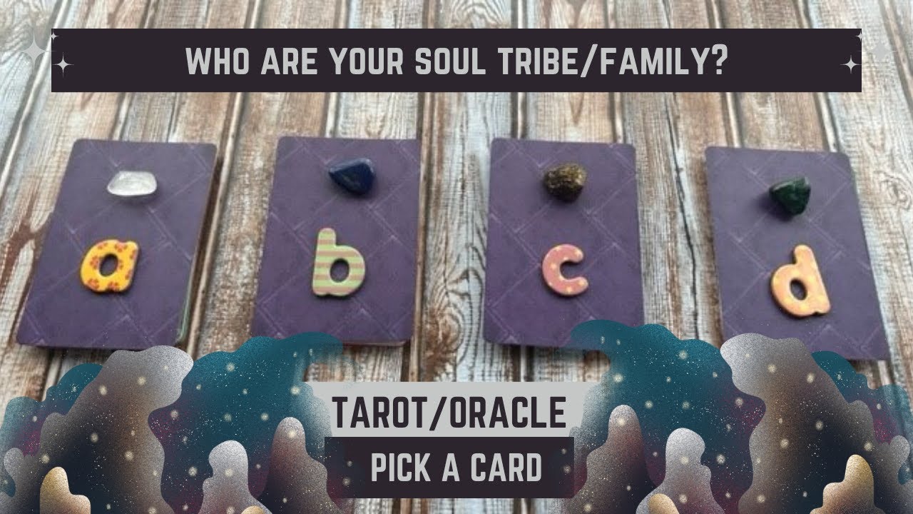 Who are your soul tribe/family? Tarot/Oracle pick a card reading - YouTube
