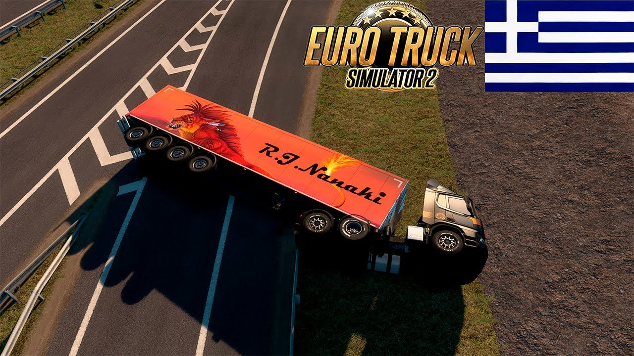 Euro Truck Simulator 2 - Греция - YouTube