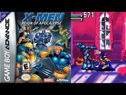 X-Men Reign Of Apocalypse gba - YouTube