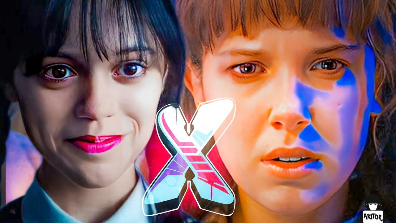 WEDNESDAY ADDAMS X ELEVEN || STRANGER THINGS || TRANSITION ||EDIT BY ...