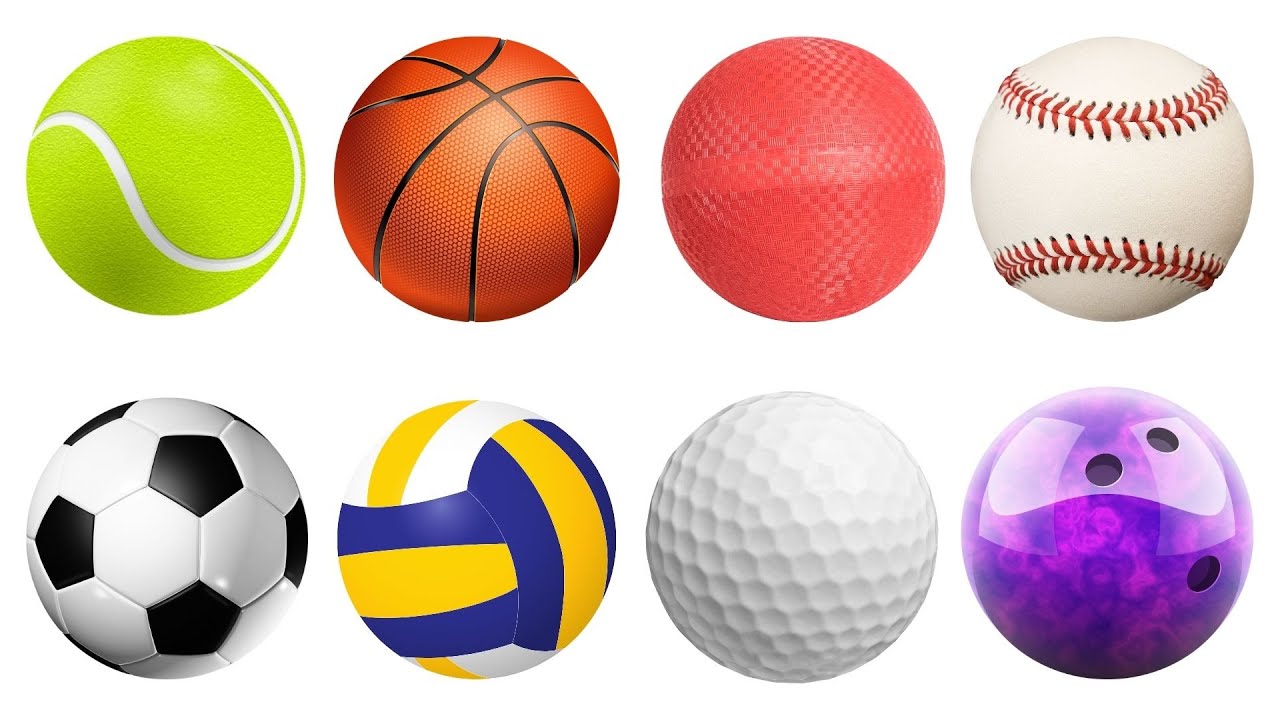 Sport Ball Names For Everybody In English - YouTube
